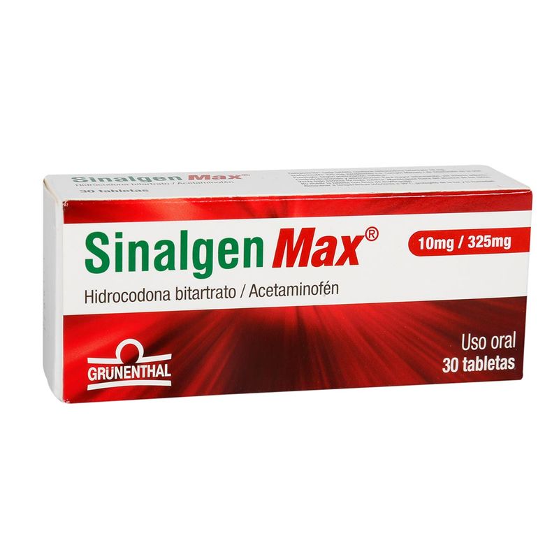 Sinalgen Max 10 Mg/325 Mg Tableta