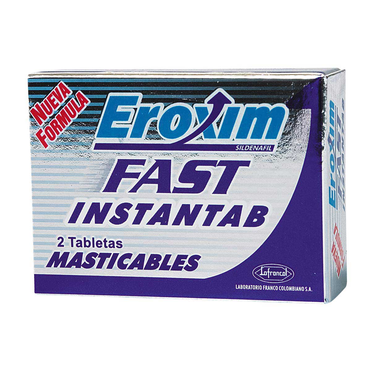 Eroxim Fast 50 Mg Tableta Masticable